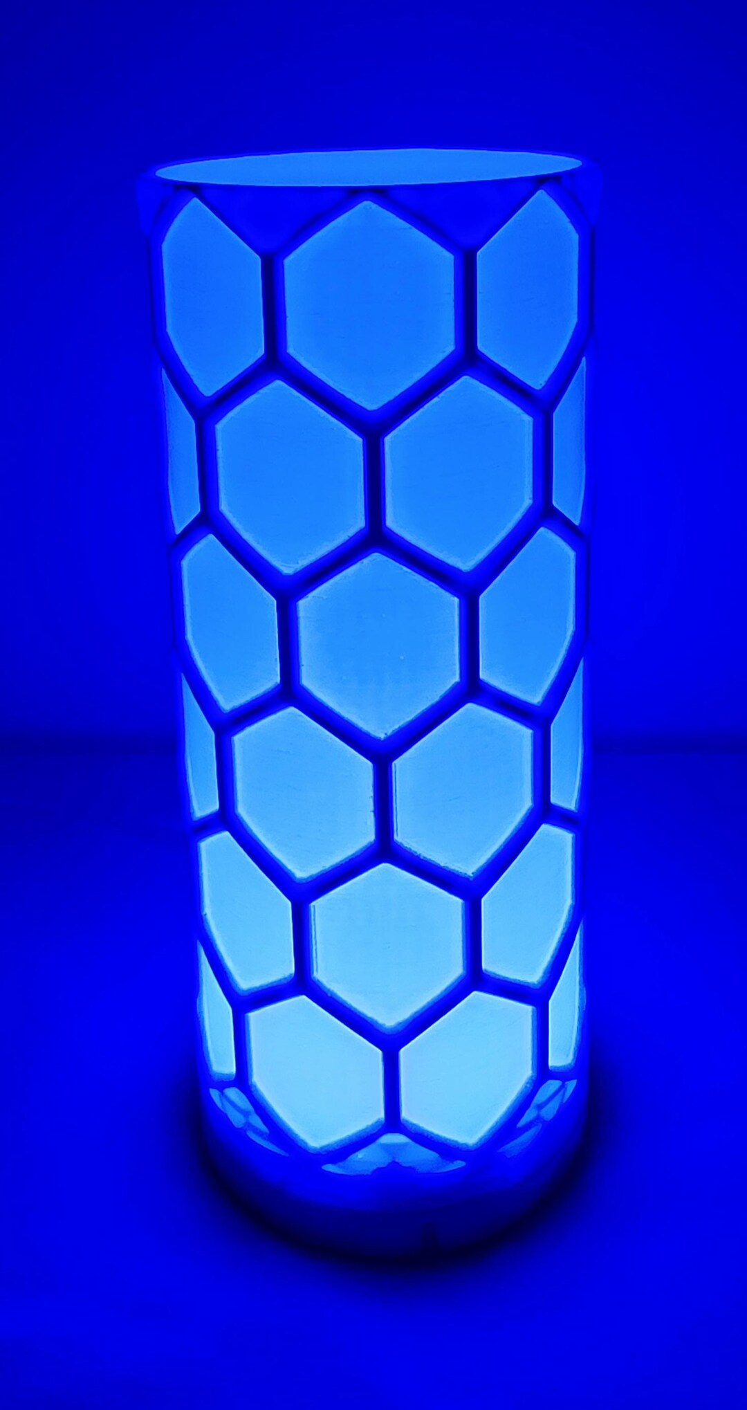 HEX LED Desk Lamp: 16 Color Remote, USB Powered - Etsy