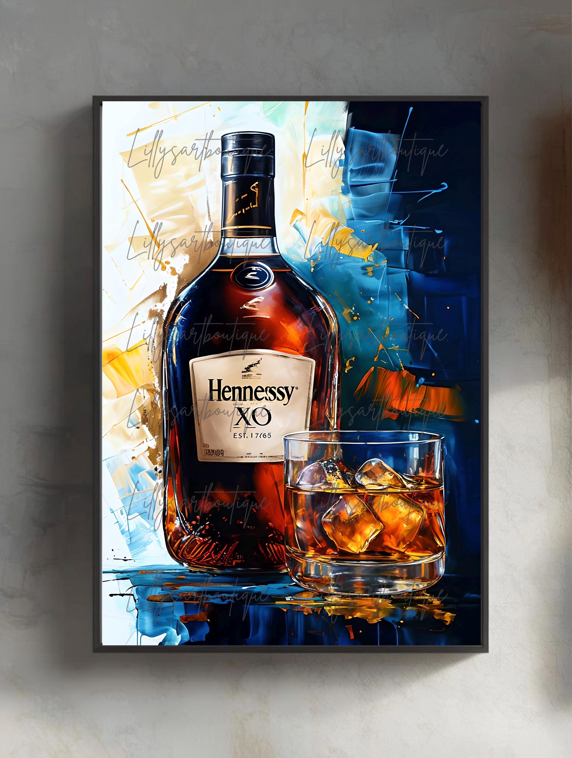 Hennessy Poster,hennessydigital Art ,digital Download, Digital Print ...