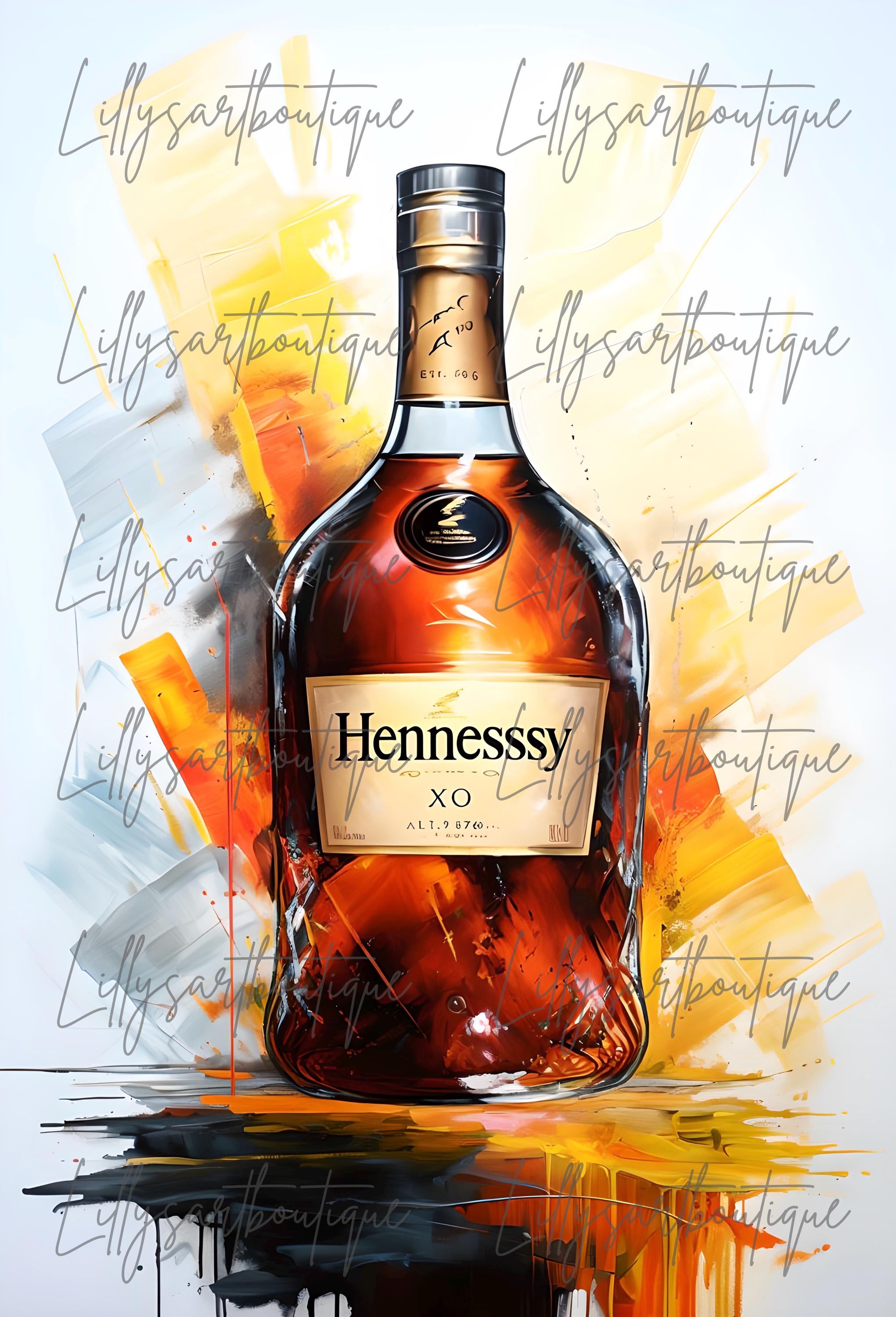 Hennessy Poster,hennessydigital Art ,digital Download, Digital Print ...