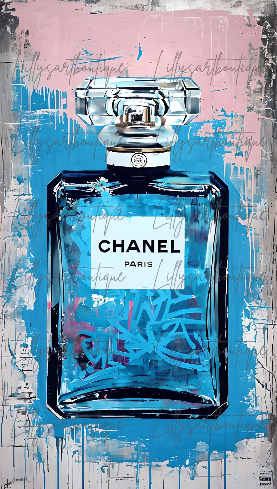 Chanel Poster, Perfume Digital Art, Digital Download, Digital Print ...