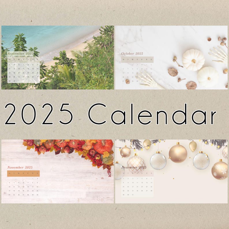 2025 Desktop Wallpaper Calendar Girly Calendar Themed Calendar ...