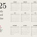 2025 Desktop Wallpaper Calendar Girly Calendar Themed Calendar ...