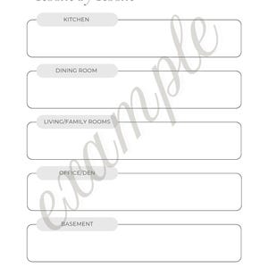 Detailed Moving Checklist | Moving Schedule Template | Printable ...