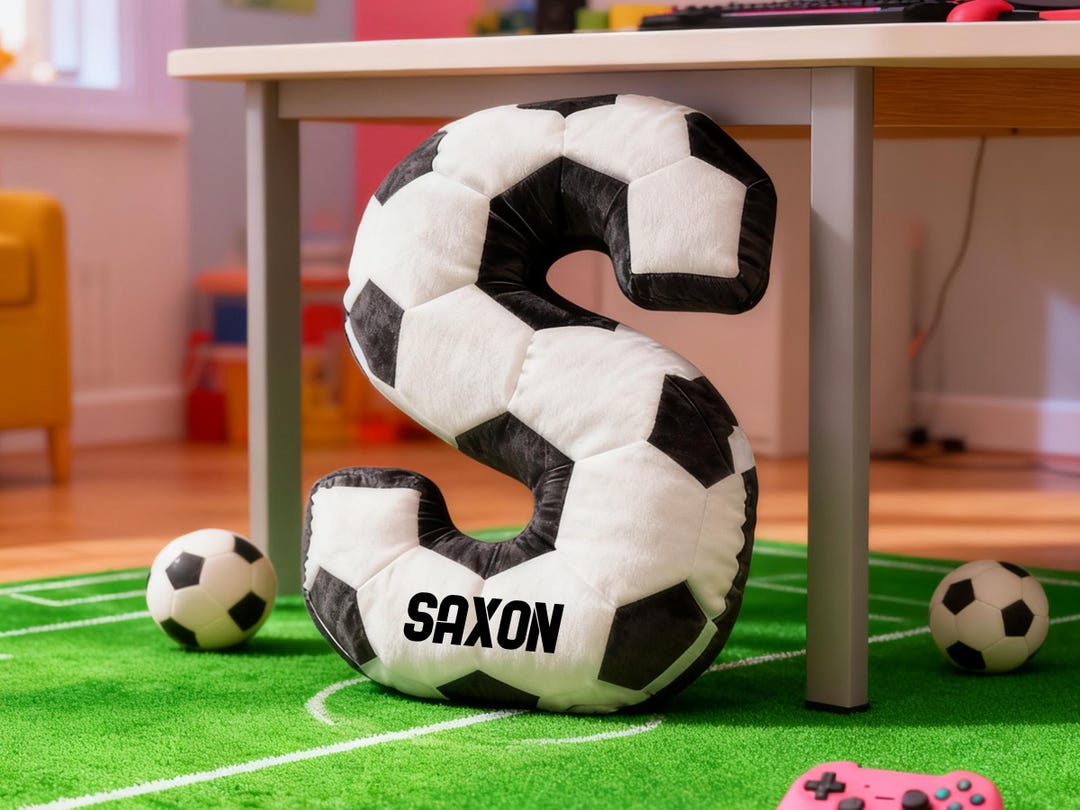 Personalized 2026 World Cup Initial Soccer Pillow,custom Football ...