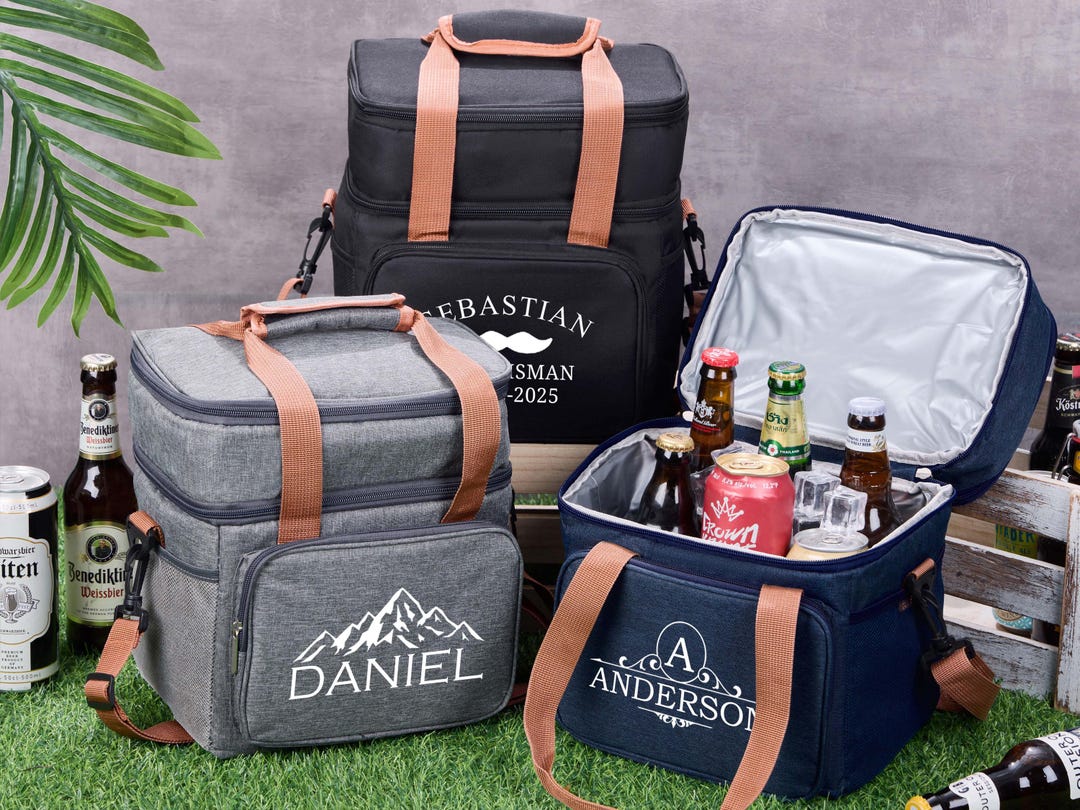 Personalized Beer Cooler Bag,custom Large Cooler Bag With Name,golf ...