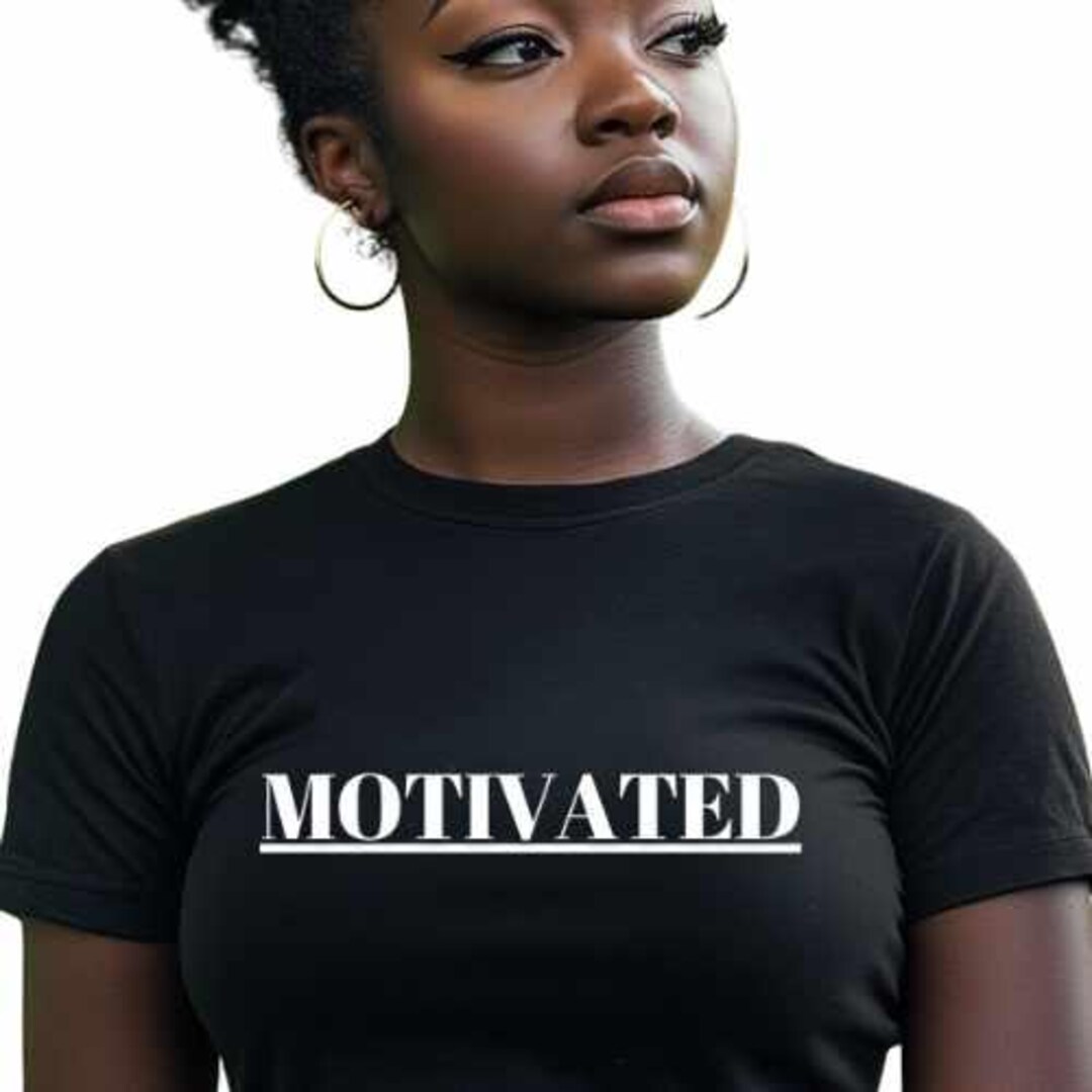 Motivated Unisex Softstyle T-shirt, Inspirational Tee, Casual Wear ...