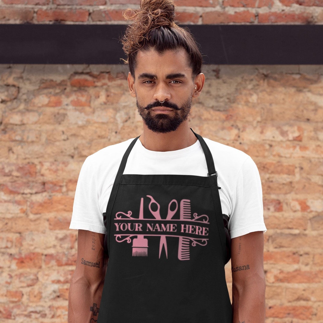 Custom Hair Stylist Apron, Customized Apron, Hair Stylist Gift, Salon ...