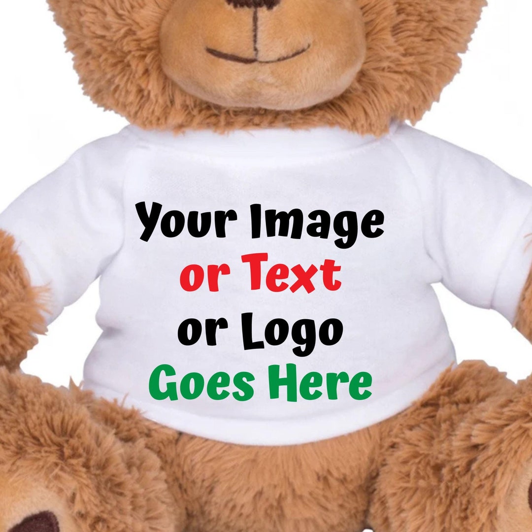 Custom Teddy Bear Shirt Personalized Plushies Shirt Stuffed Animals ...