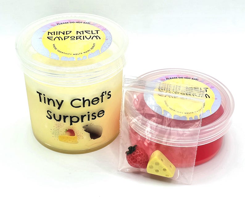 Tiny Chef's Surprise Slime - Etsy