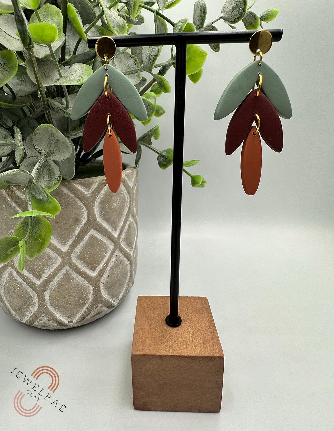 The Fall Bethany - Fall Clay Earrings - Etsy