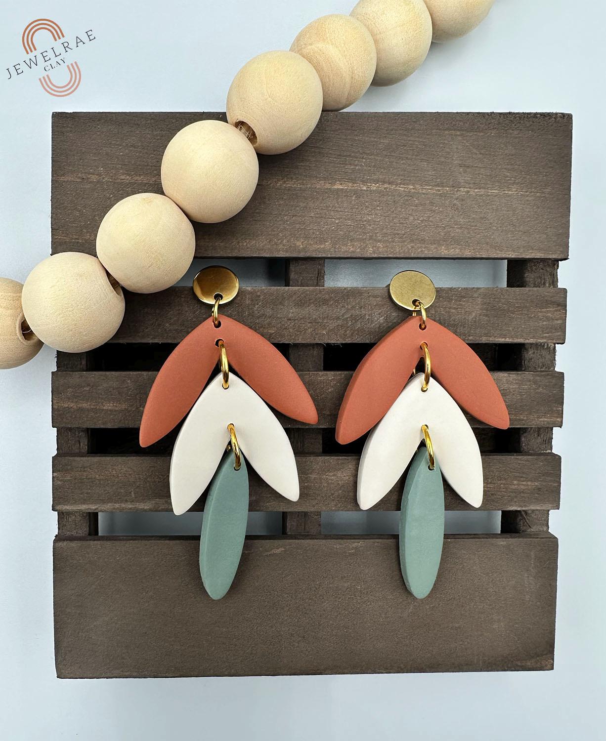 The Fall Bethany - Fall Clay Earrings - Etsy