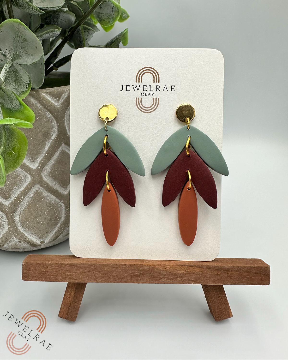 The Fall Bethany - Fall Clay Earrings - Etsy