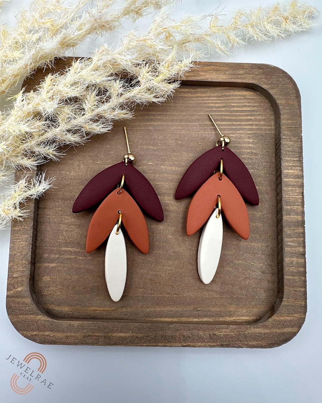 The Fall Bethany - Fall Clay Earrings - Etsy
