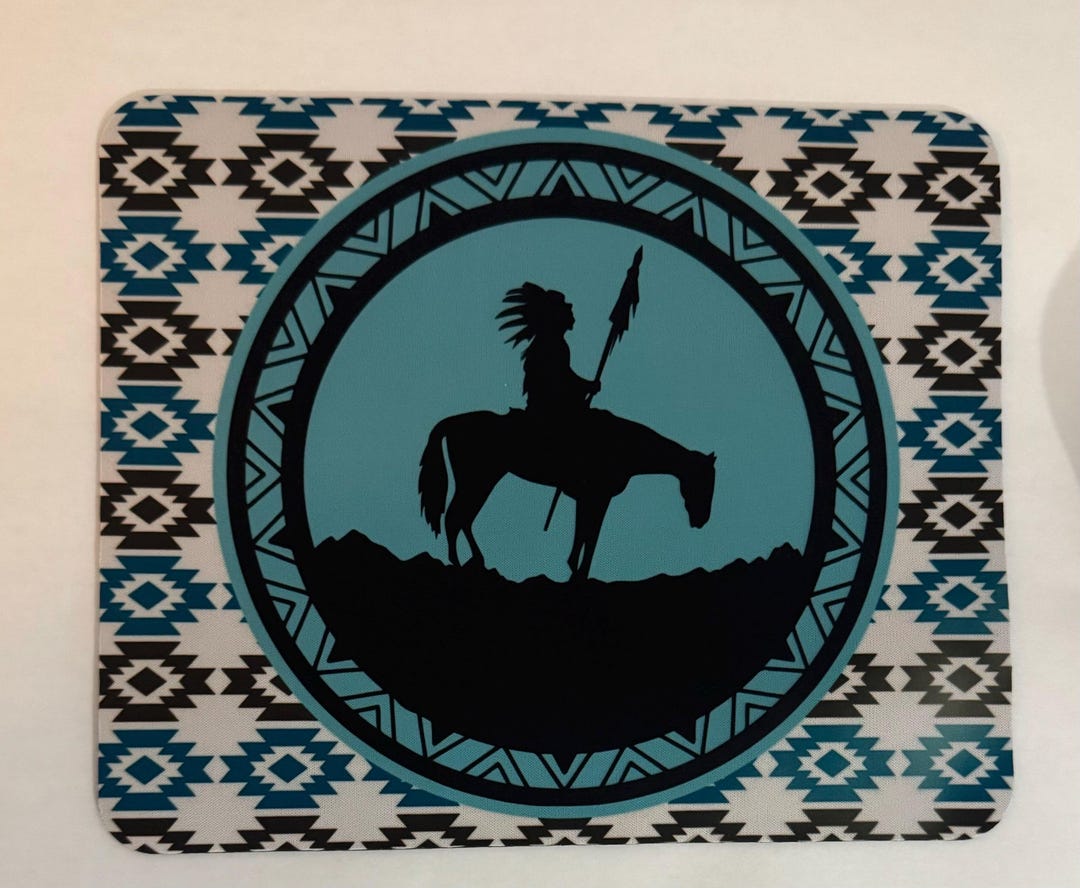 Native American Print Mousepad - Etsy