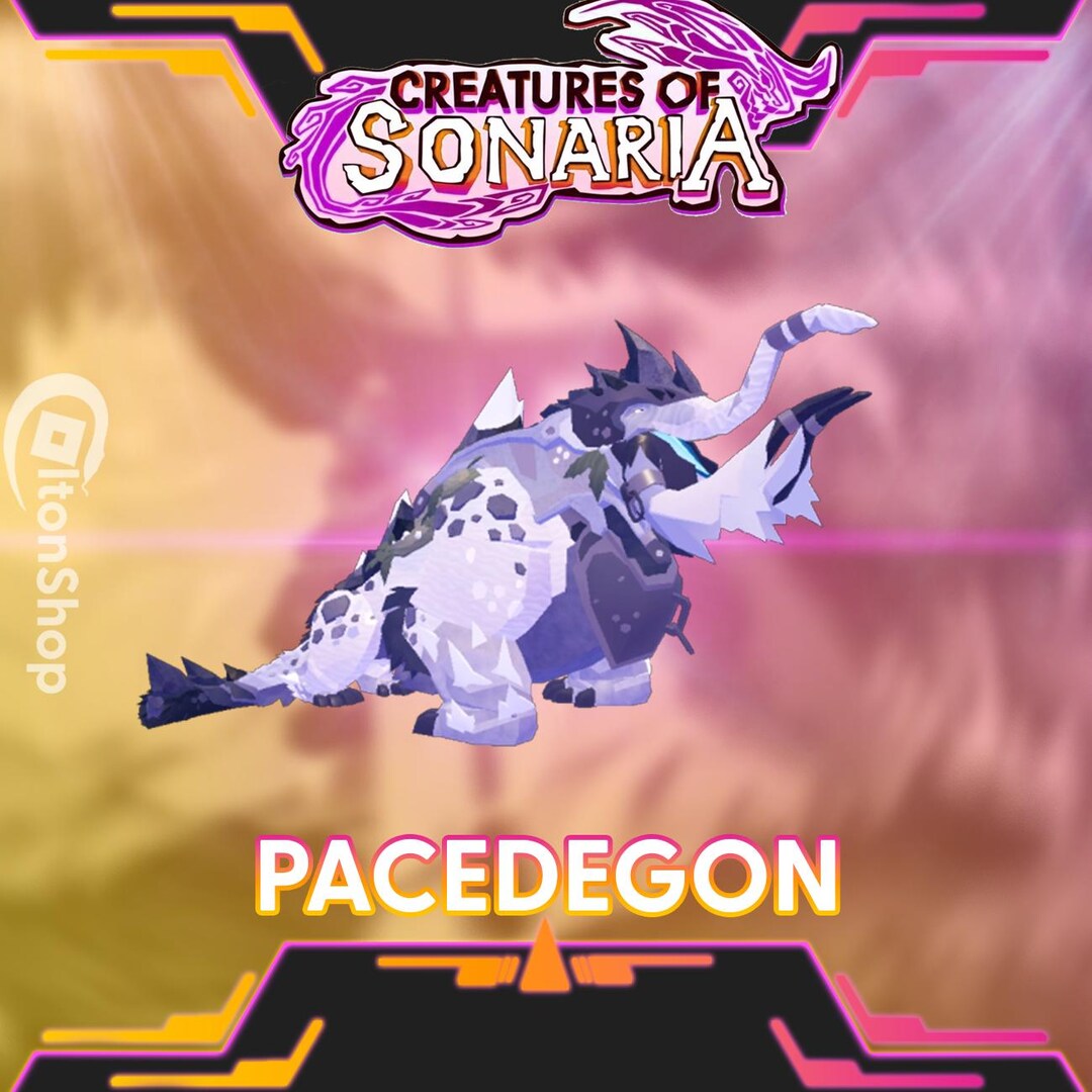 Pacedegon | COS | Roblox | Creatures of Sonaria - Etsy