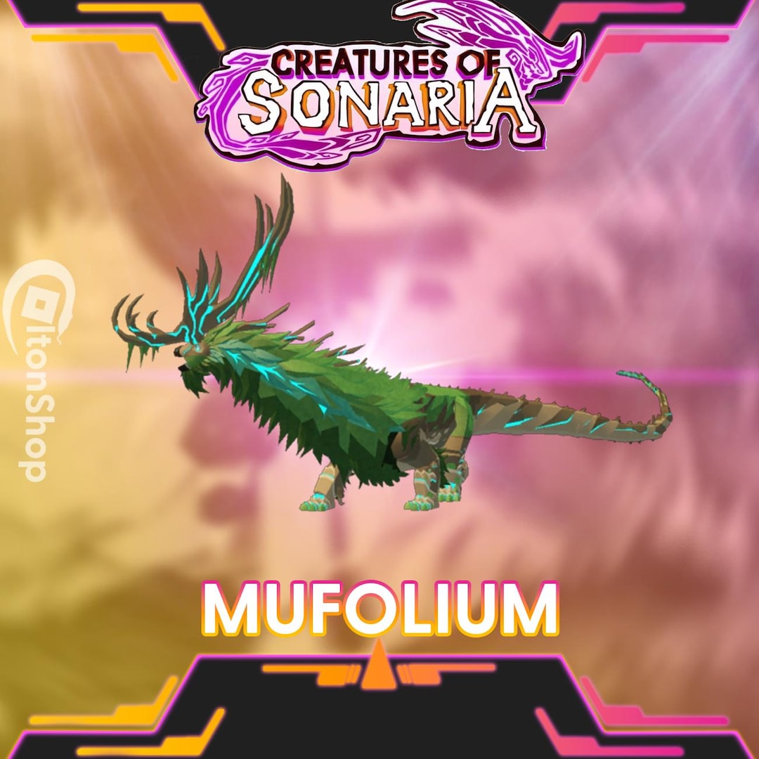 Mufolium | COS | Roblox | Creatures of Sonaria - Etsy