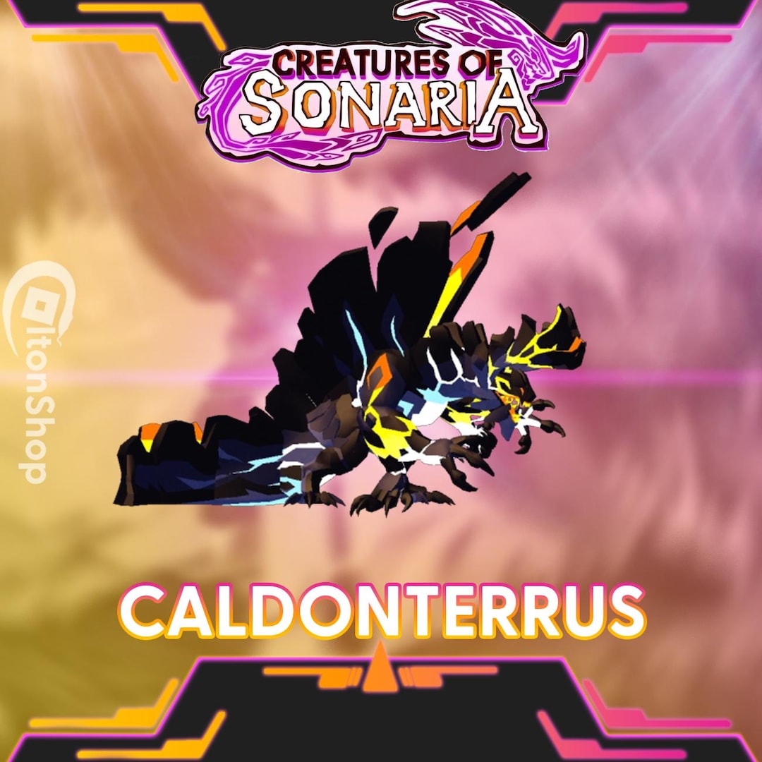 Caldonterrus | COS | Roblox | Creatures of Sonaria - Etsy