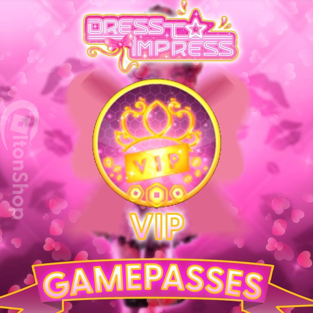 Permanent VIP Gamepass Roblox DTI Fast Delivery - Etsy