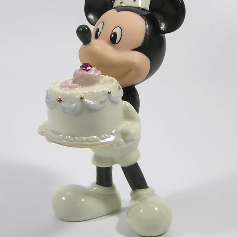 Lenox Mickey Mouse Figurine - Etsy
