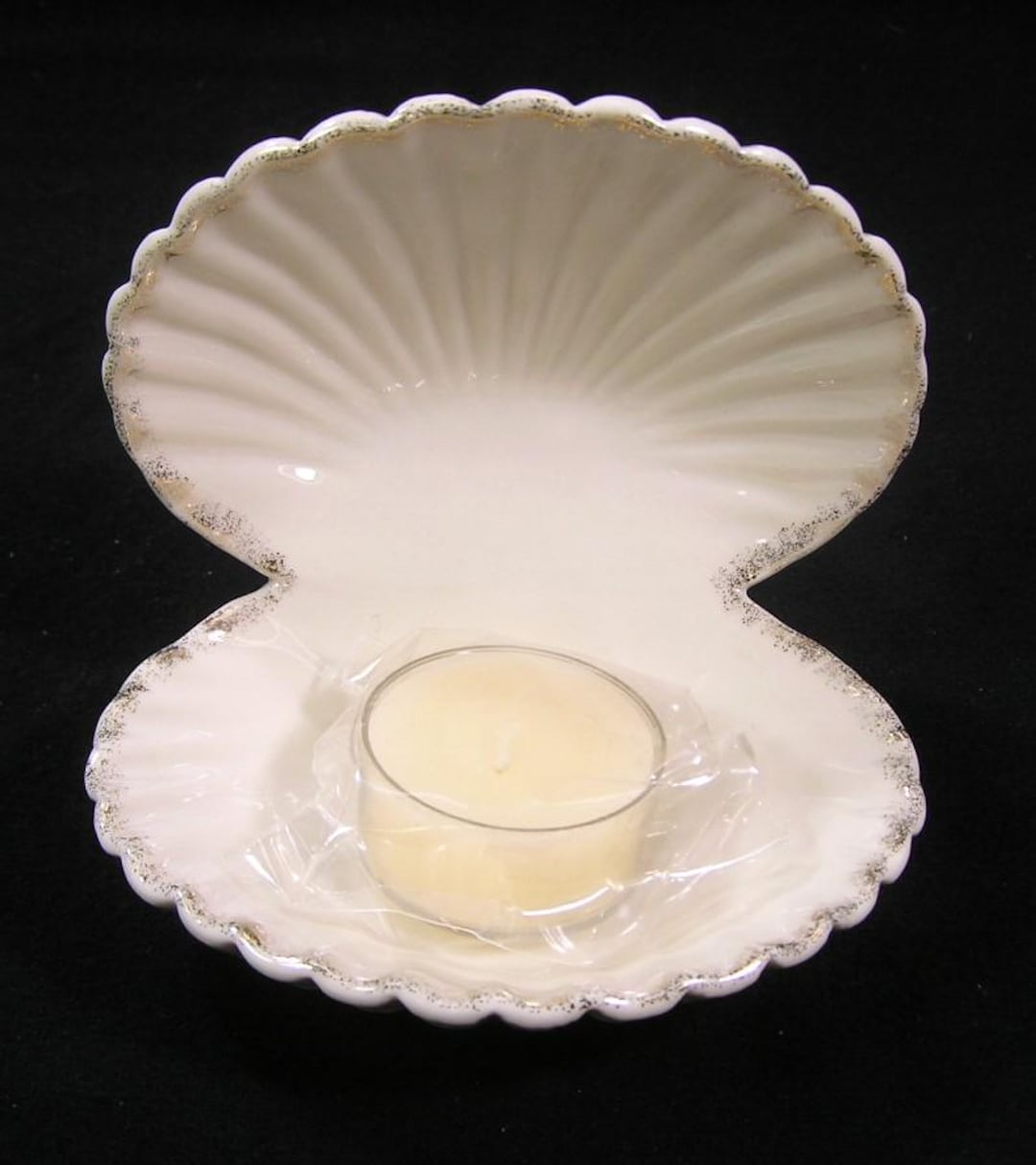 Vintage Lenox Clamshell Votive Candle Holder #4060 Free Shipping - Etsy