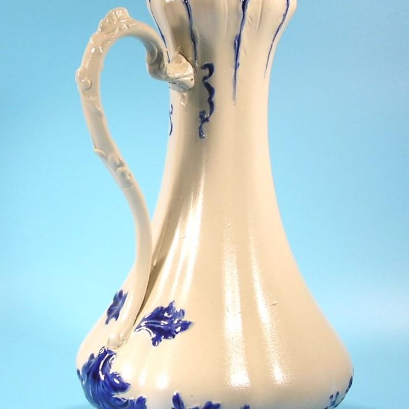 Flow Blue Pitcher - Etsy