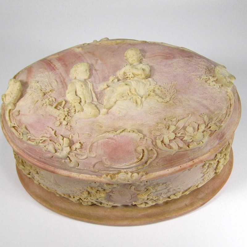Incolay Jewelry Box - Etsy