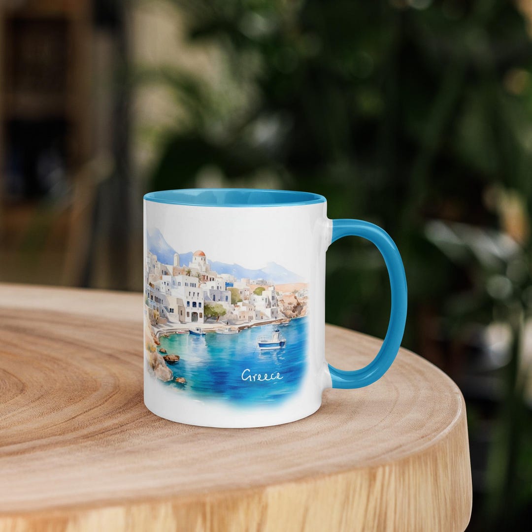Greek Morning Coffee Tea Mug | Greek Mug | Greek Souvenir | Gift for ...