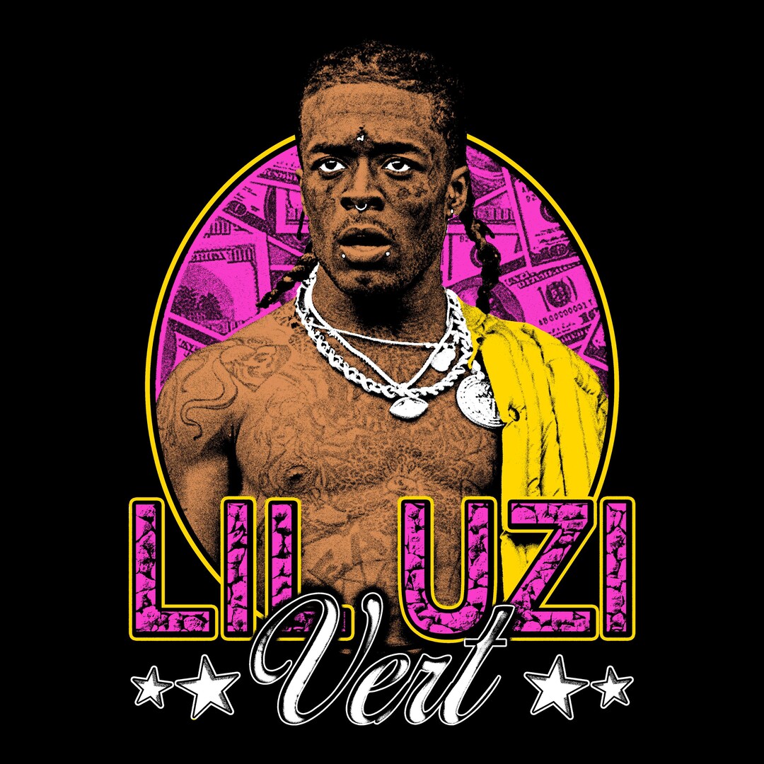 Lil Uzi Vert Png Svg Vintage Bootleg Tshirt Design for Digital Print - Etsy