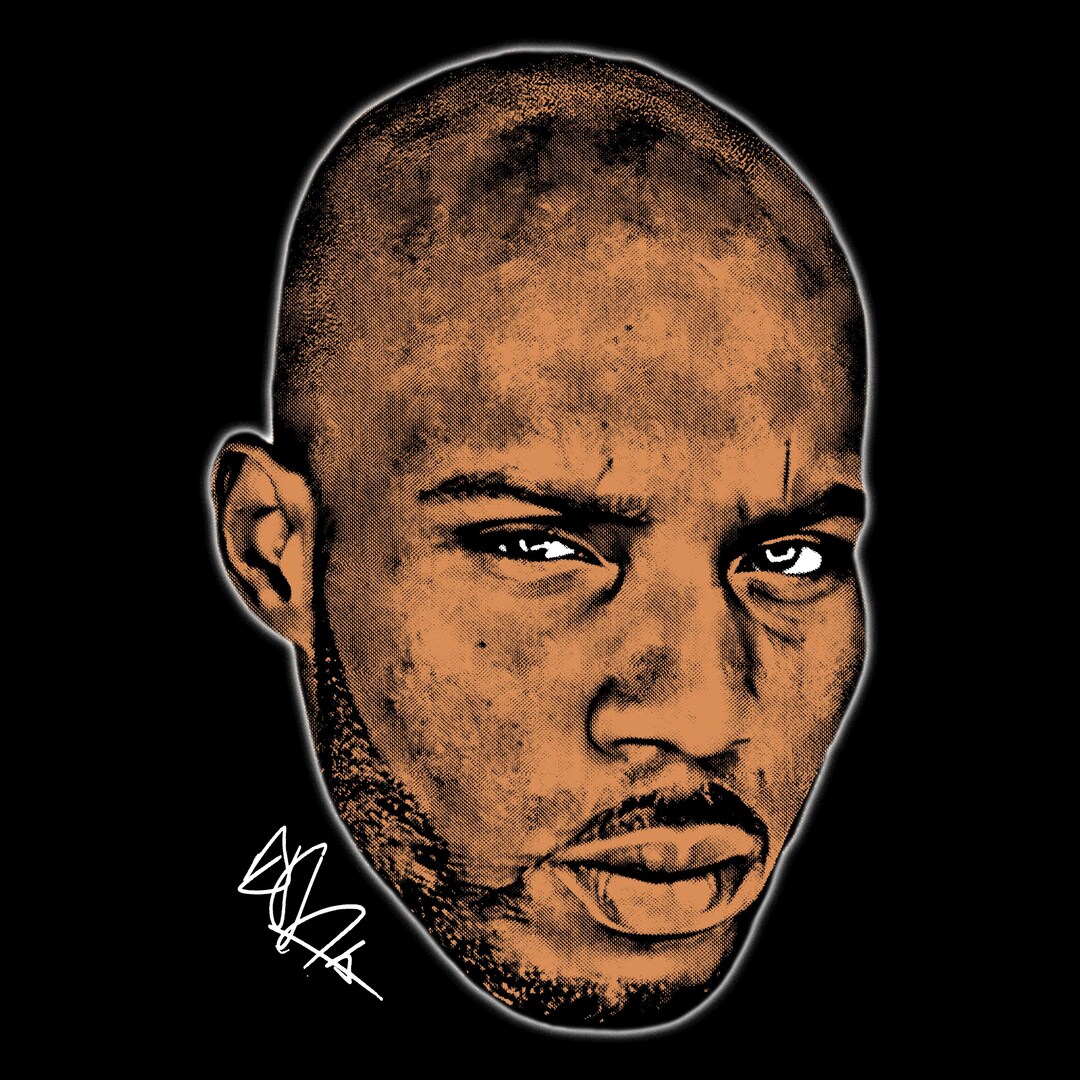DMX Rapper Vintage Png Svg Tshirt Design Face Rapper Png Design - Etsy