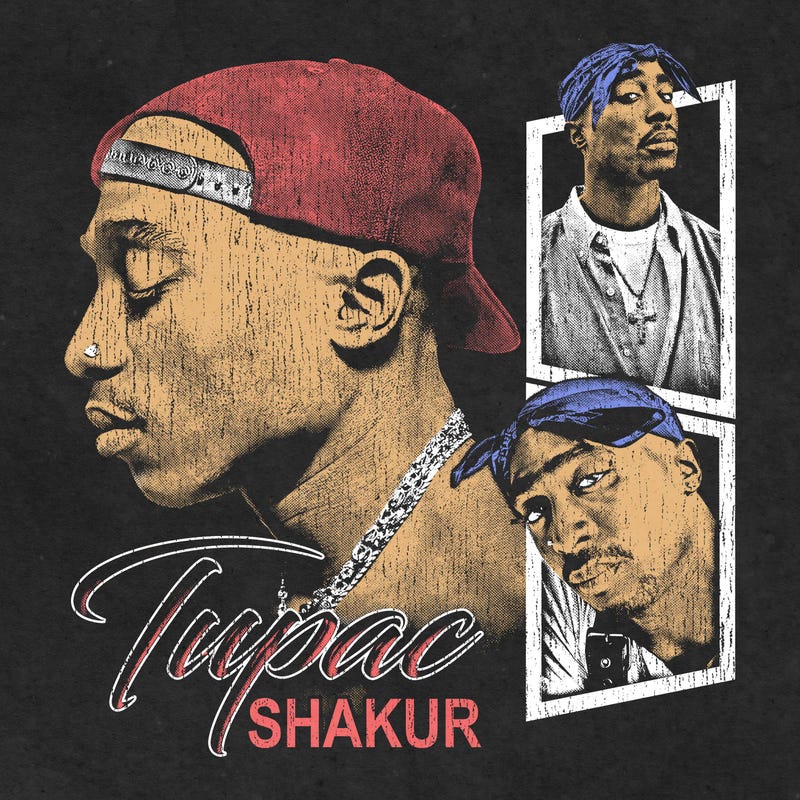 Tupac Svg - Etsy
