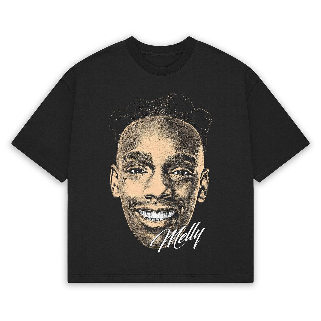 YNW Melly Png Svg Tshirt Design Digital Print - Vintage Rapper Bootleg ...
