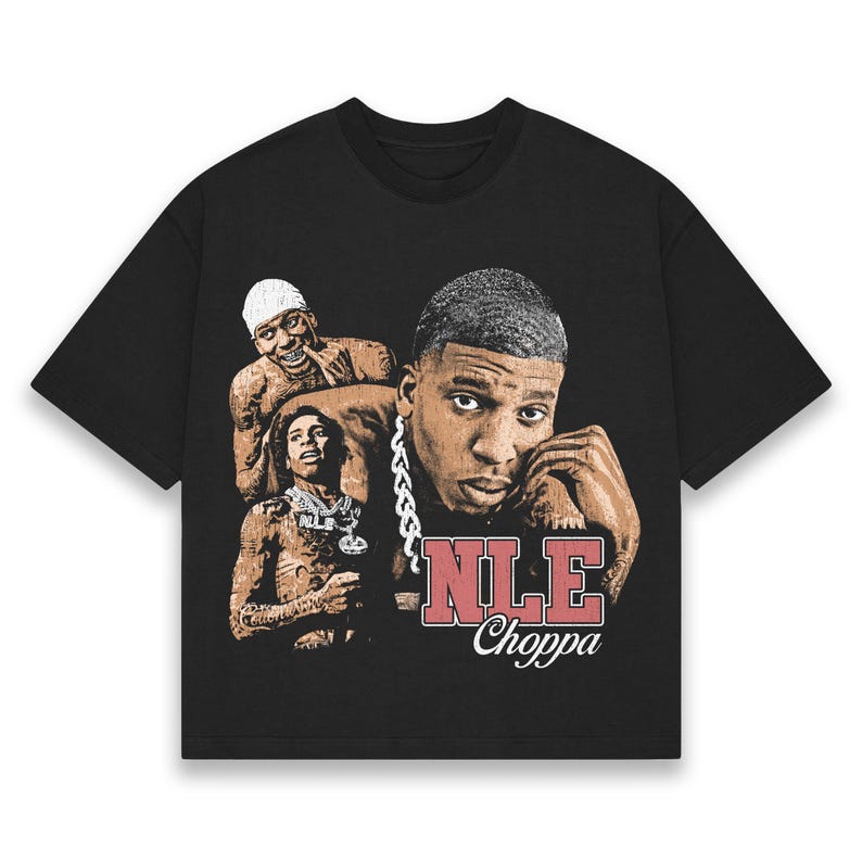 NLE Choppa Png Svg Tshirt Design NLE Choppa Vintage Grunge Streetwear ...