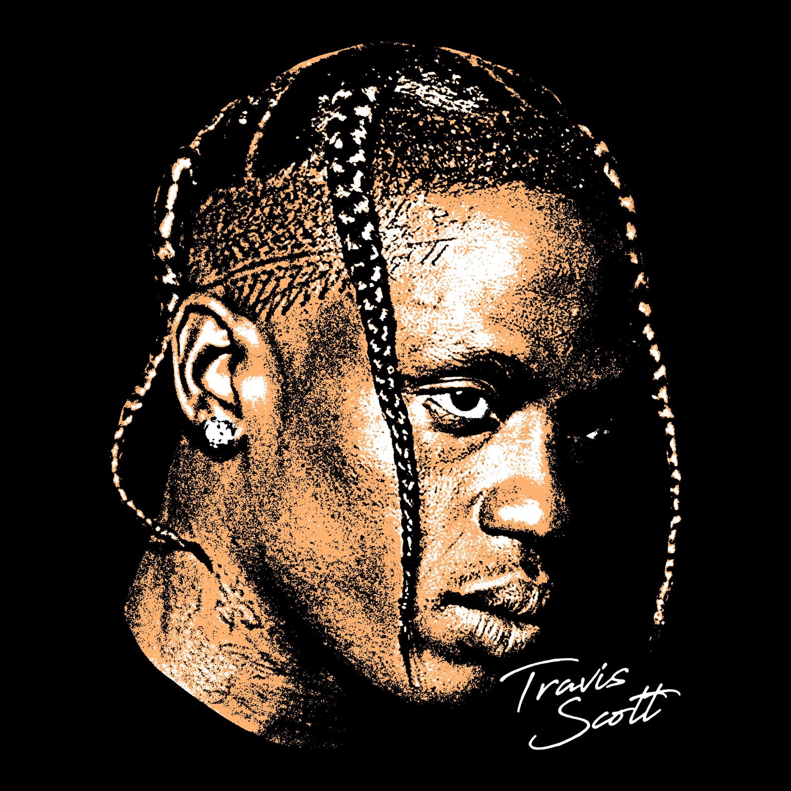 Travis Scott Png Svg Tshirt Design for Dtf Dtg Digital Print - Etsy
