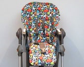high chair pads ️️️️️hand made in the USA by sewingsilly on Etsy