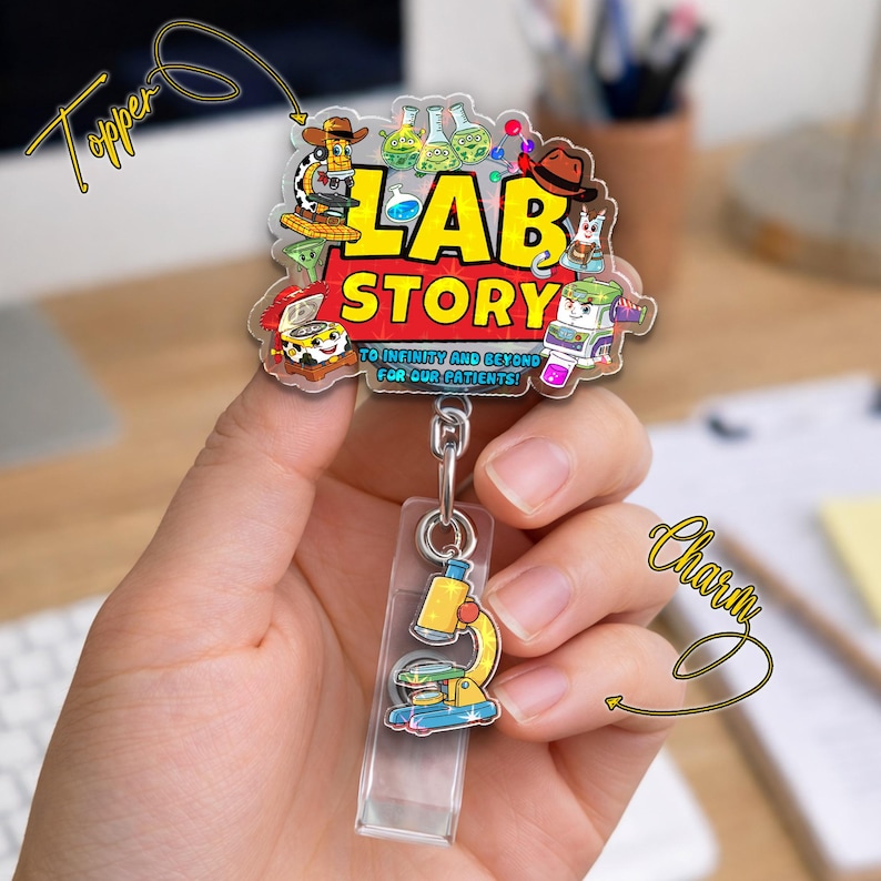 Lab Week 2026 Badge Reel Lab Scientist Badge Blood Bank Laboratory ...
