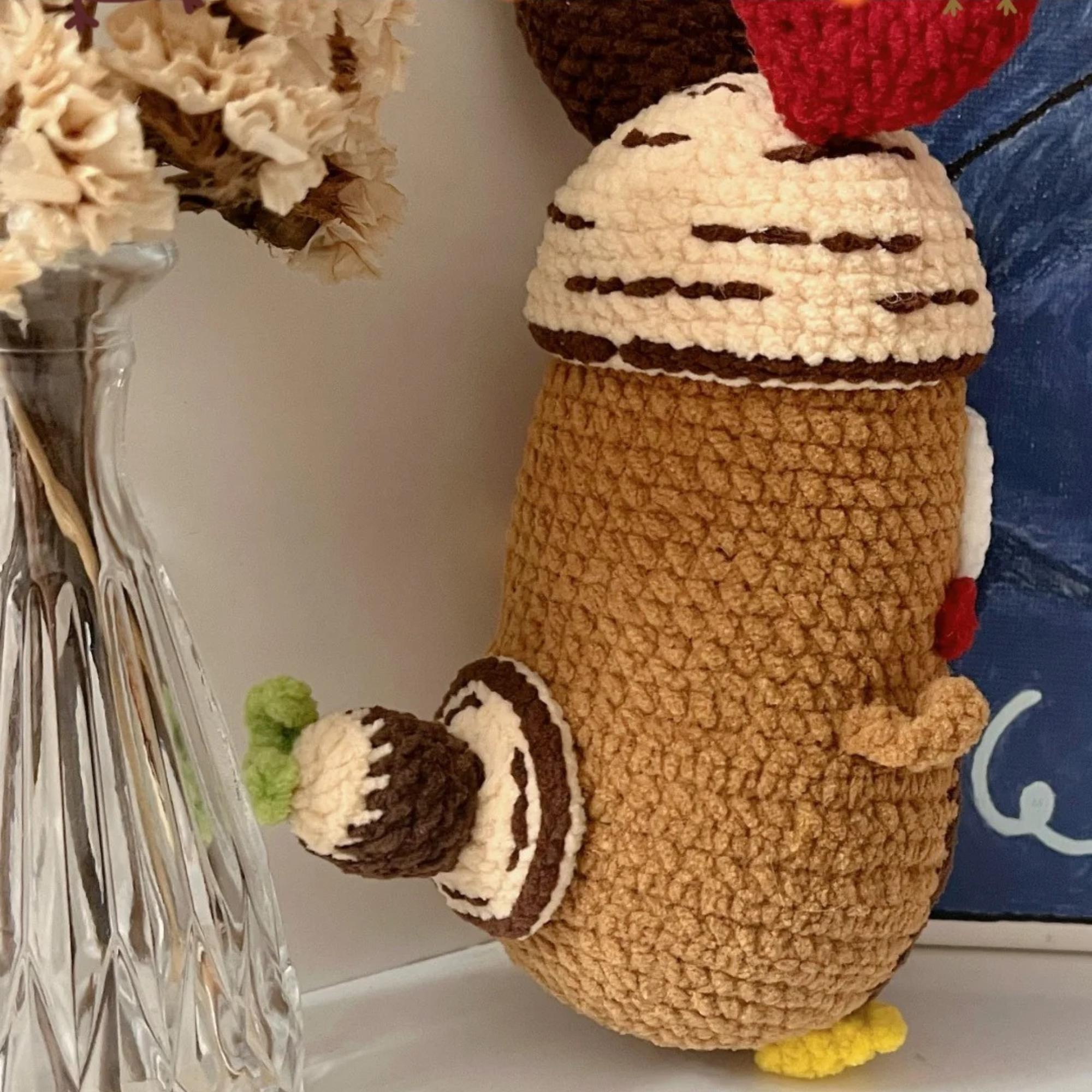 Wooden Chicken Crochet Pattern Life-sized Rooster Amigurumi Pattern - Etsy