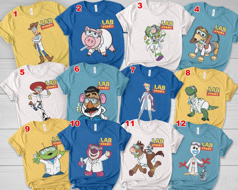 Disneyland Toy Story Lab Week 2026 Shirt, Buzz Lightyear Woody Jessie ...