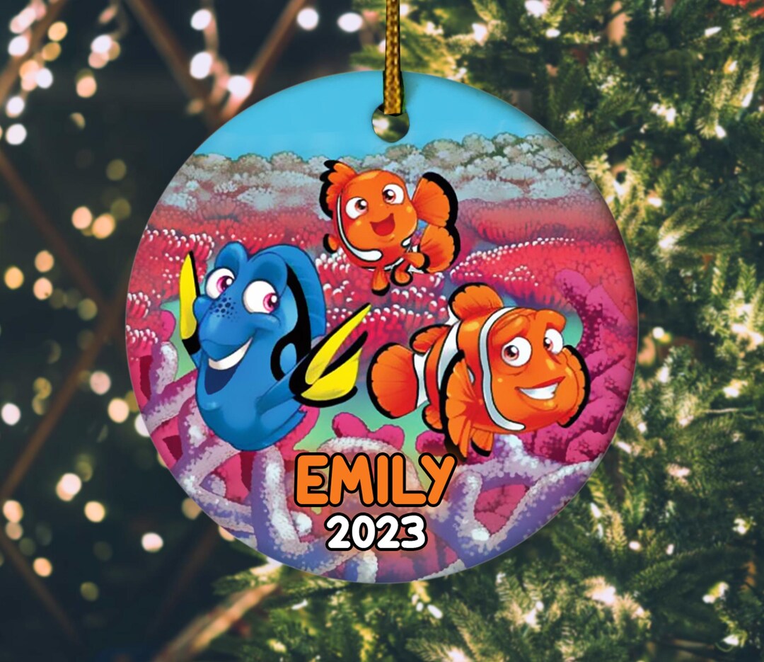 Nemo Ornament, Nemo Characters Christmas Ornament, Nemo Cartoon ...