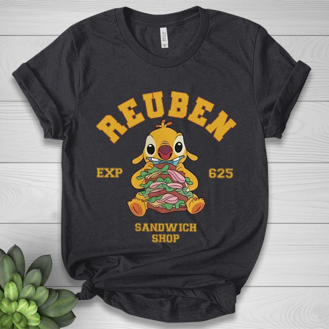 Disney Lilo and Stitch Reuben Experiment 625 Sandwich Shop Shirt, Epcot ...