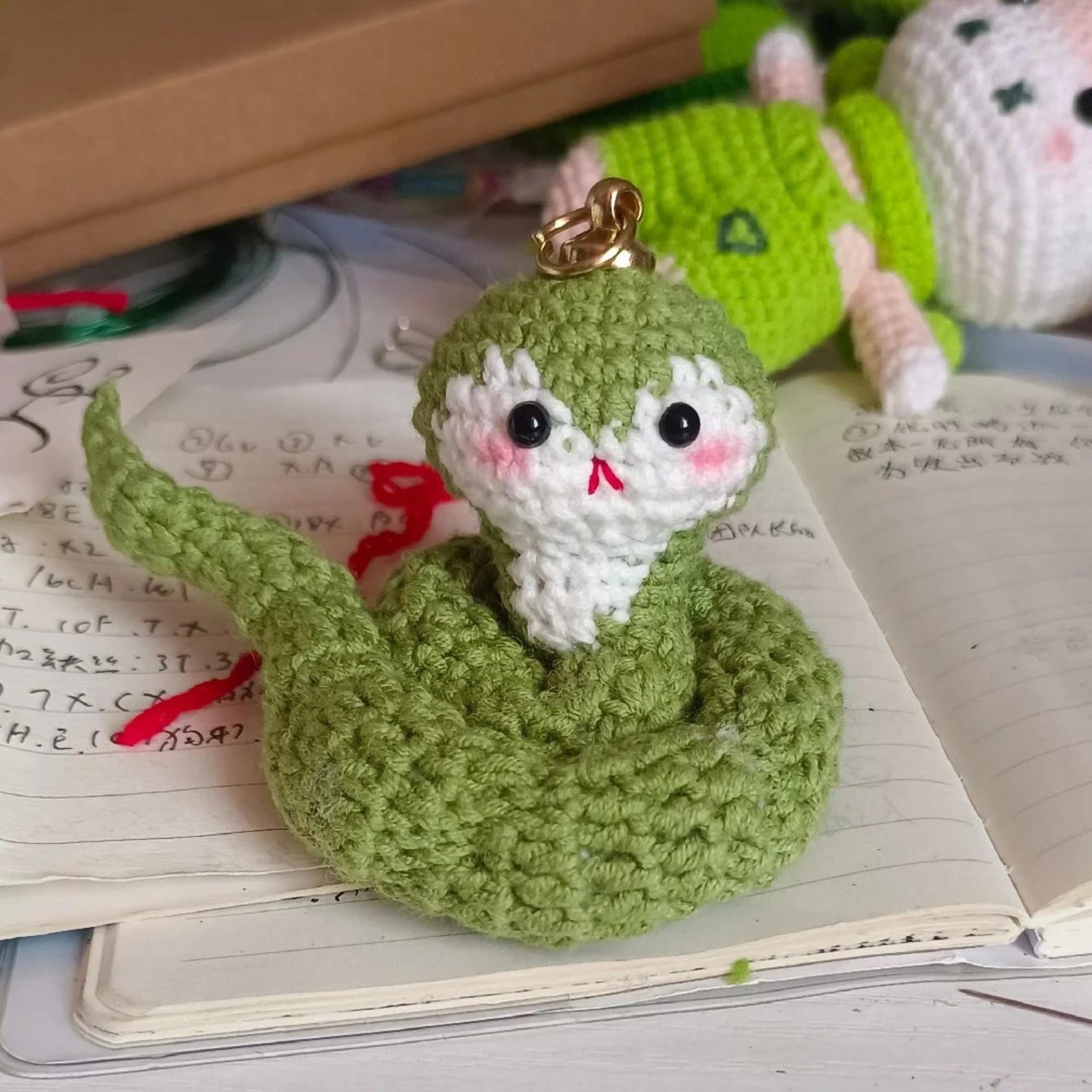 Snake Crochet Patterns, Handmade Crochet Patterns, Animal Crochet ...