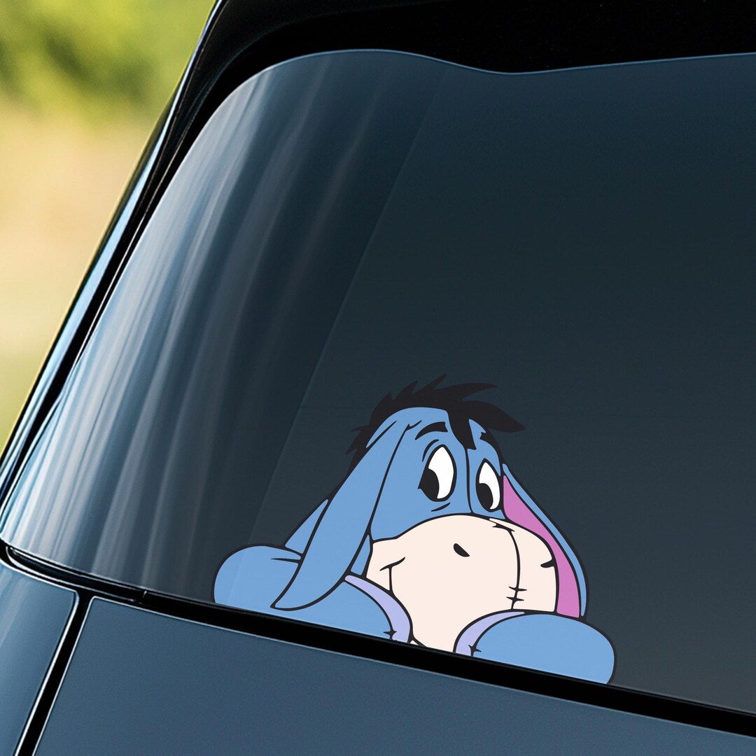 Winnie the Pooh Peekaboo Peeker Peeking Car Window Decals,bumper ...