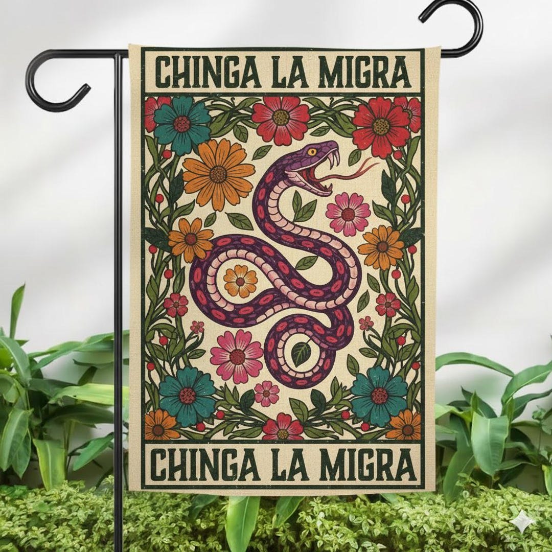 Chinga La Migra Flag, Abolish Ice Protest Sign,no Human is Illegal ...