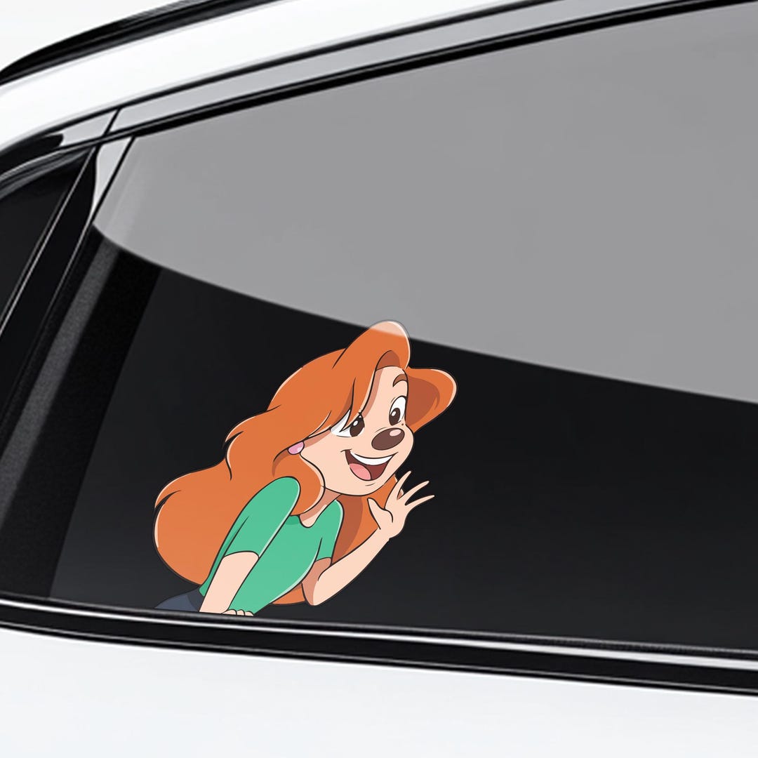 Powerline Peekapoo Peeker Peeking Car Window Decals - Bumper Waterproof ...