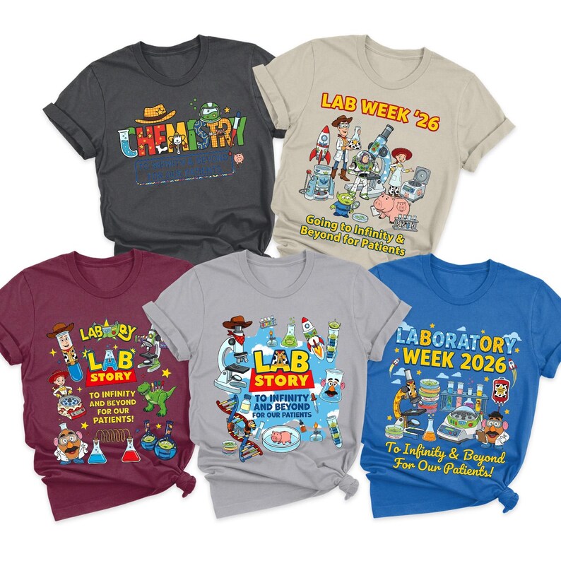 Lab Week 2026 Lab Story Shirt, Laboratory Team Tshirt, Medical ...