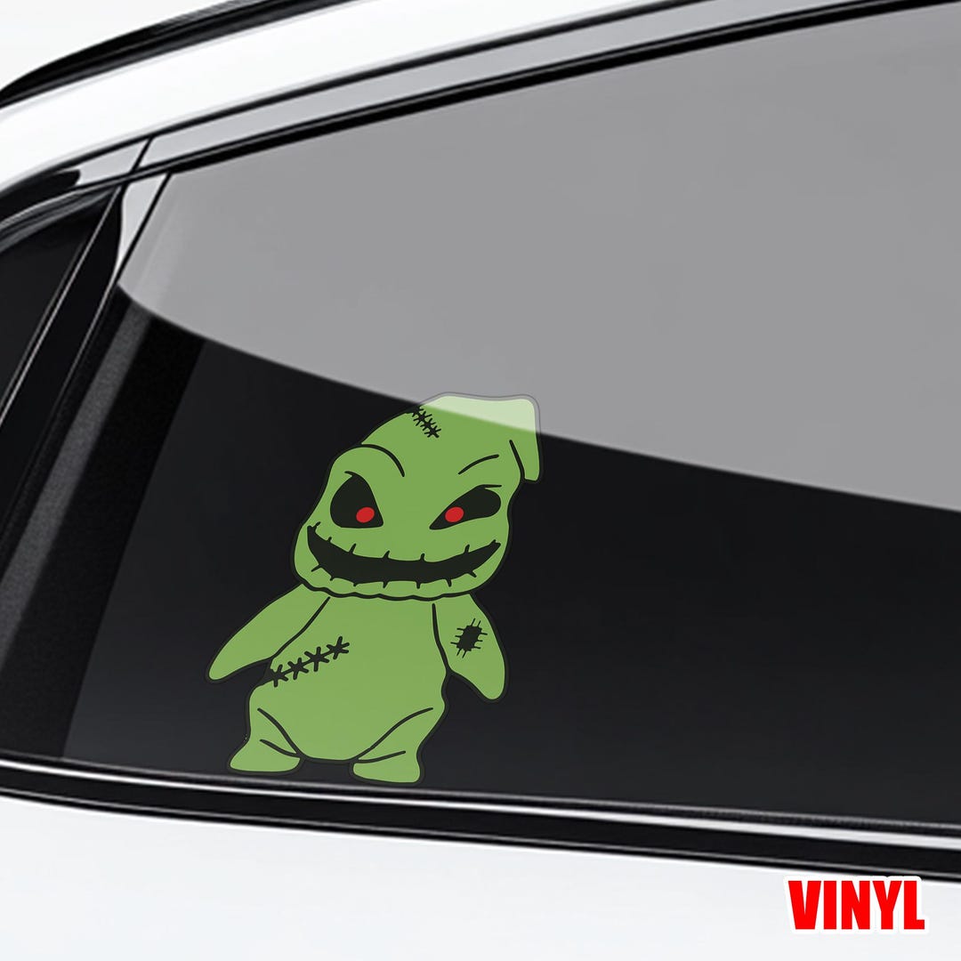 Baby Oogie Boogie, the Nightmare Before Christmas Decal, Oogie Boogie ...