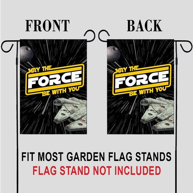Star Wars May the 4th Be With You Flag, Galaxy Edge Banner, Darth Vader ...
