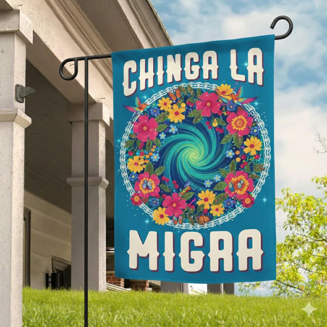 Chinga La Migra Flag, Abolish Ice Protest Sign,no Human is Illegal ...