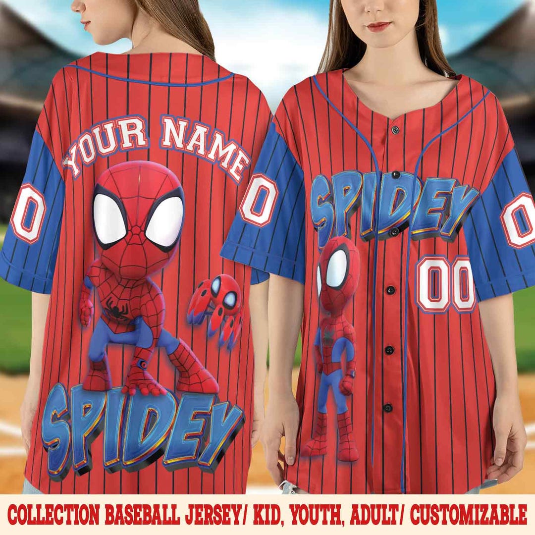 Personalize Spidey and His Amazing Friend, Kid Youth Adult Spiderman ...