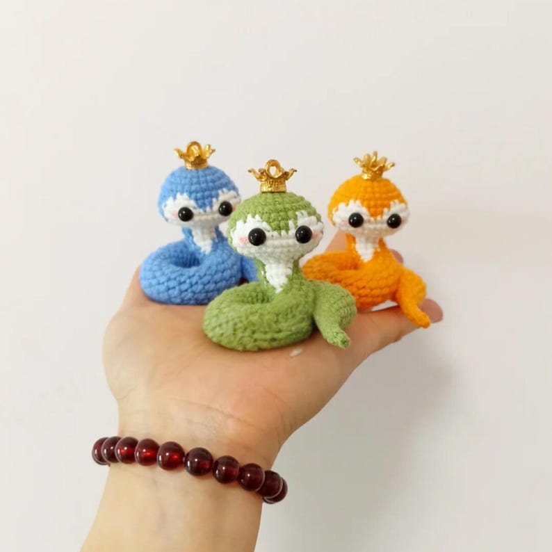 Snake Crochet Patterns, Handmade Crochet Patterns, Animal Crochet ...