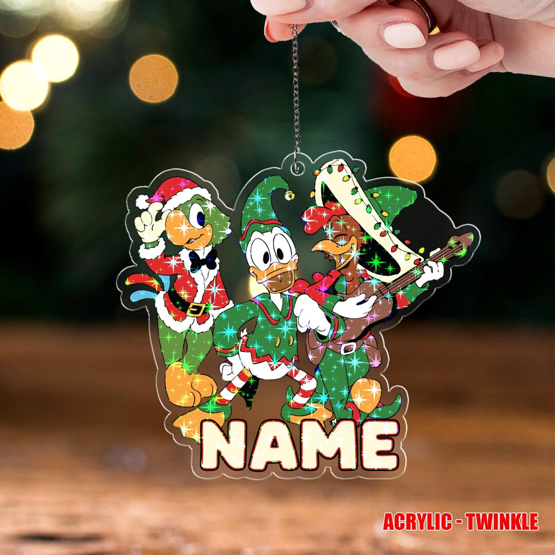 The Three Caballeros Merry Margaritas Ornament, Disney Christmas ...